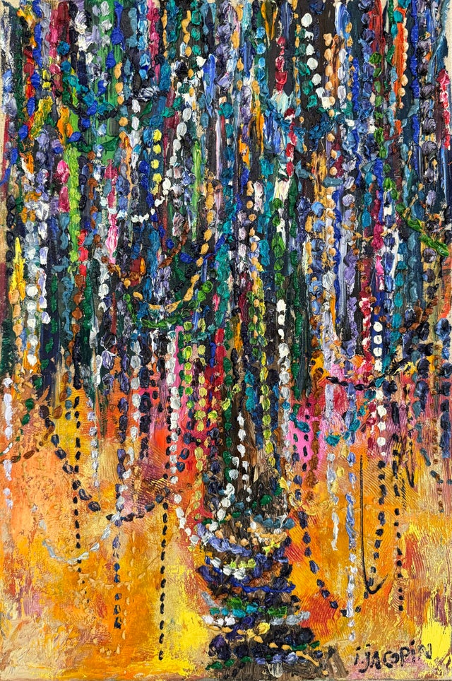 Mardi Gras Trees & Fleurs de Lys | Isabelle Jacopin Gallery