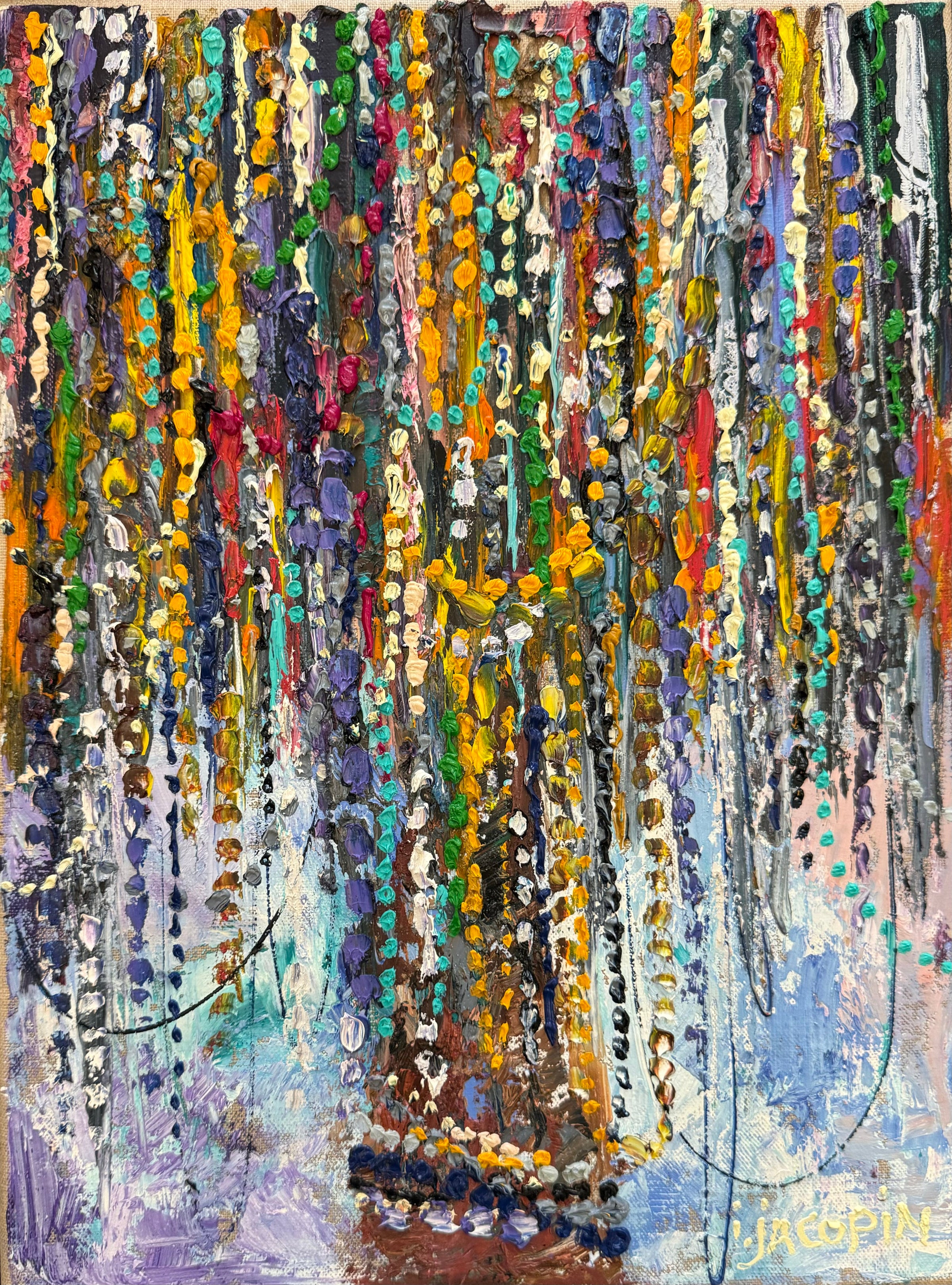 Mardi Gras Trees & Fleurs de Lys | Isabelle Jacopin Gallery
