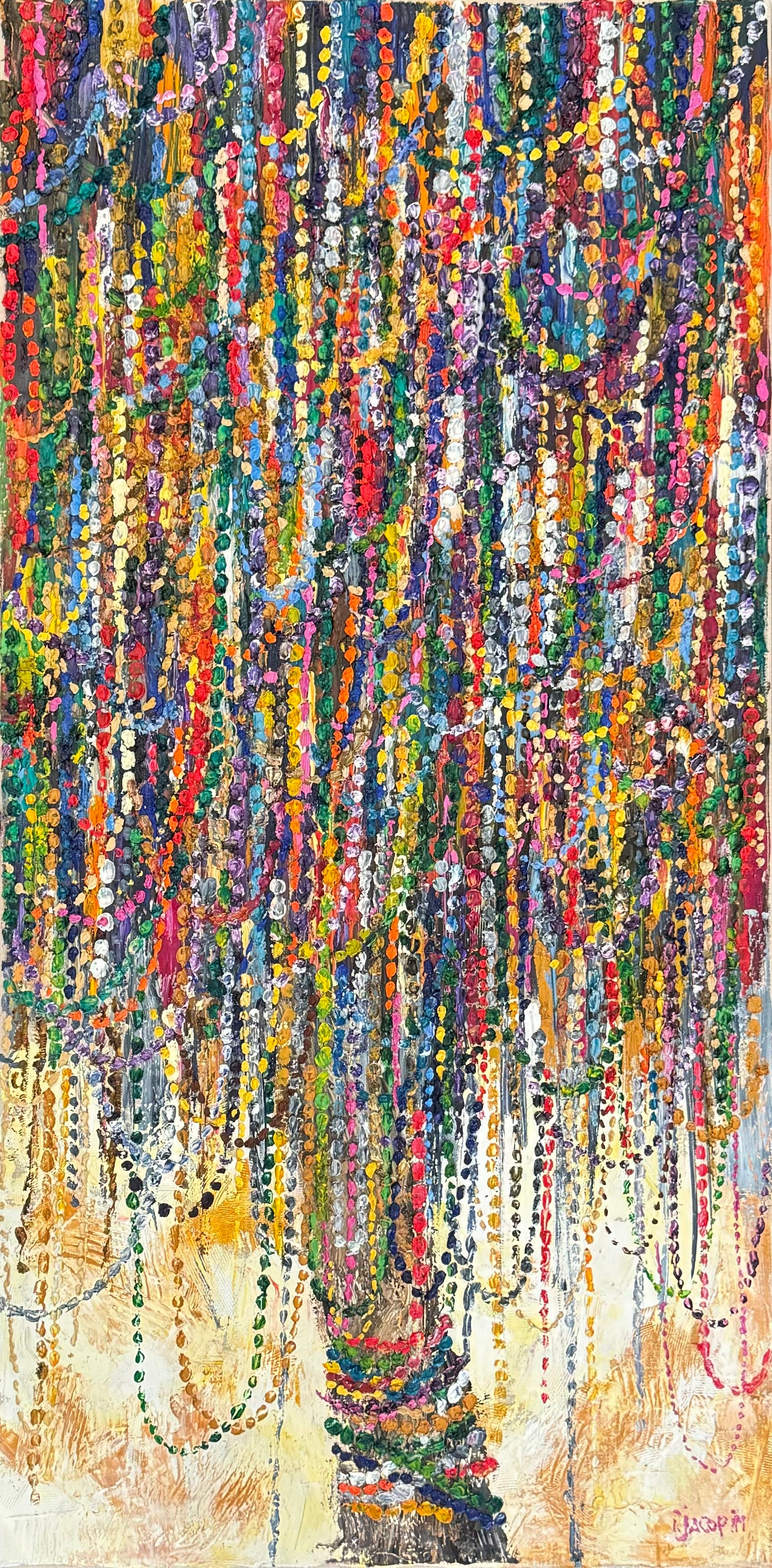 Mardi Gras Trees & Fleurs de Lys | Isabelle Jacopin Gallery