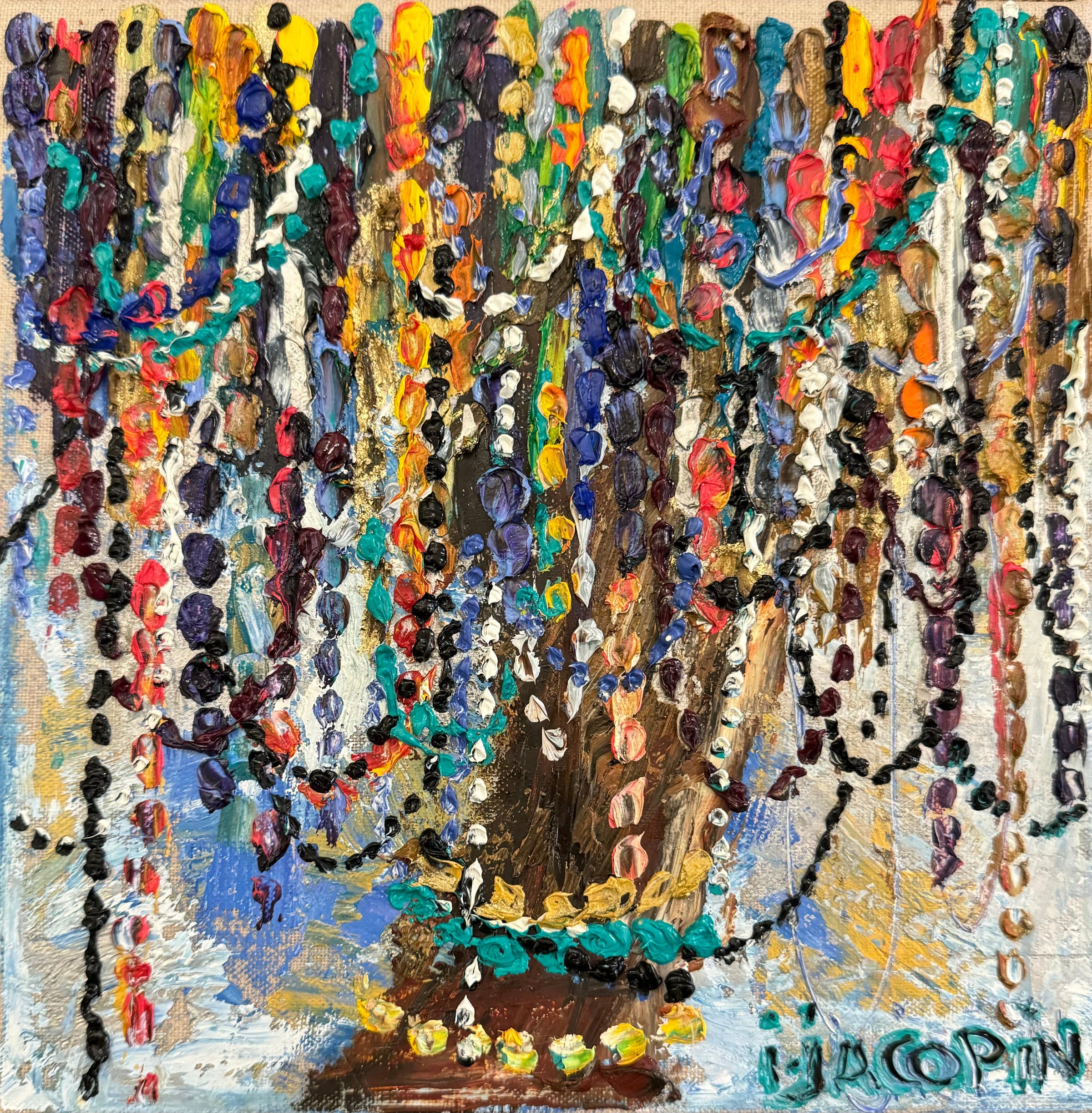 Mardi Gras Trees & Fleurs de Lys | Isabelle Jacopin Gallery