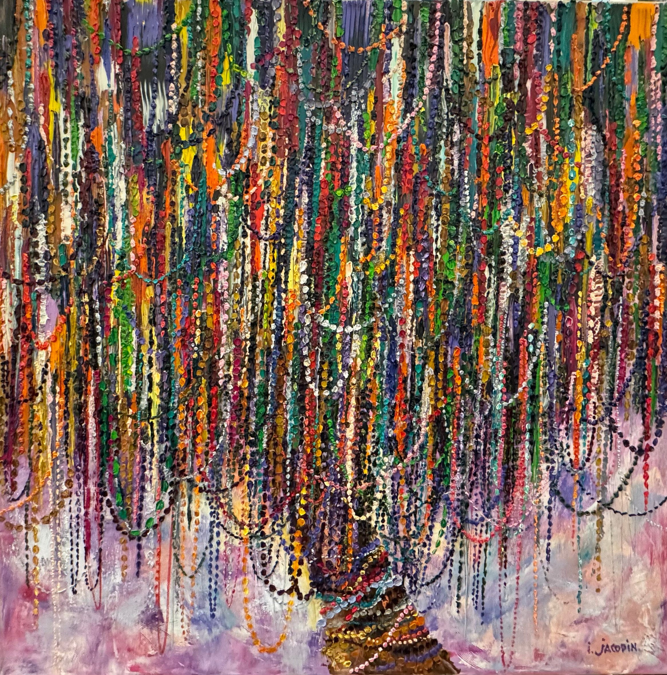 Mardi Gras Trees & Fleurs de Lys | Isabelle Jacopin Gallery